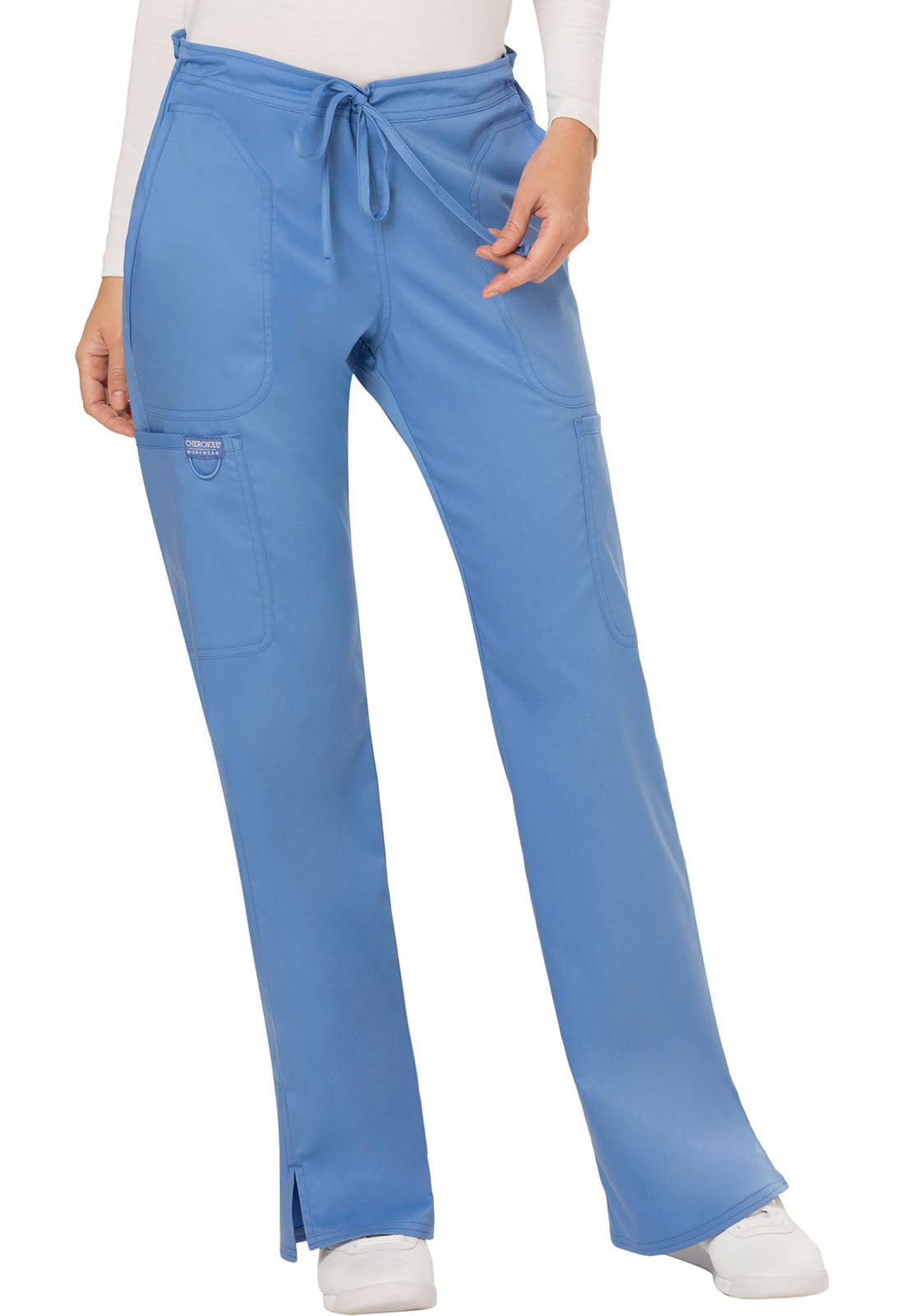 WW120 Women's Mid Rise Moderate Flare Drawstring Pant – Alexander's ...